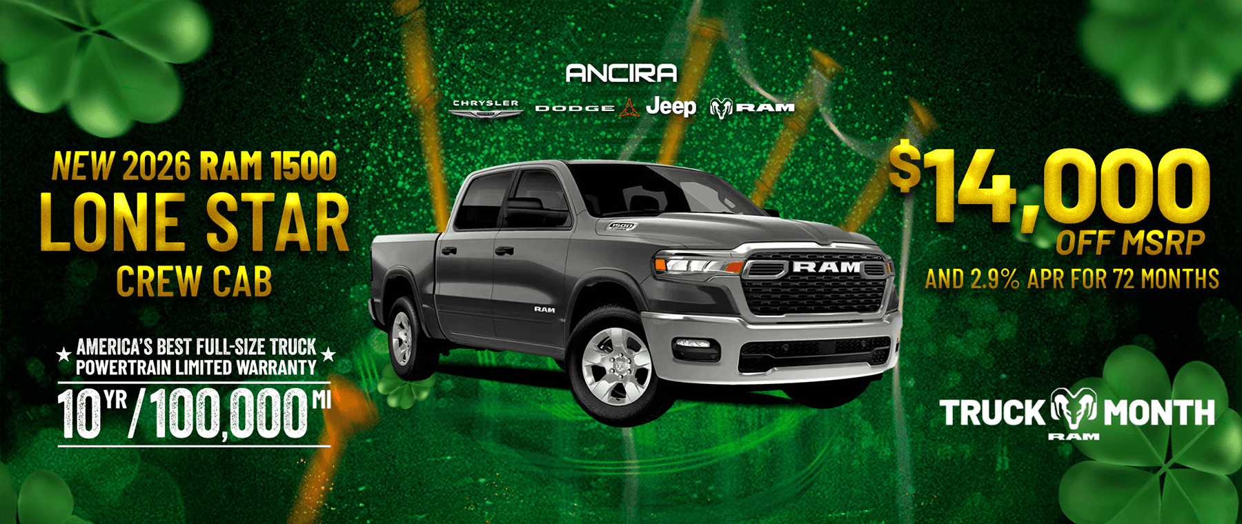 Ancira Chrysler Jeep Dodge Ram | CDJR dealership in San Antonio