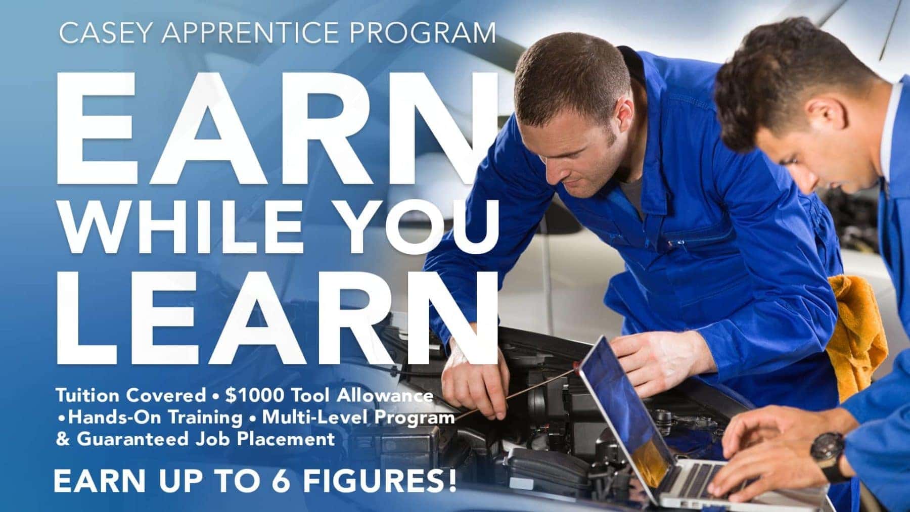 Casey Apprentice Program | Casey Auto Group