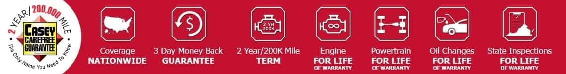 Used Casey Carefree Guarantee | Casey Auto Group