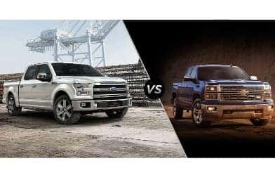Chevy Silverado vs. Ford F-150: New & Used Truck Comparison
