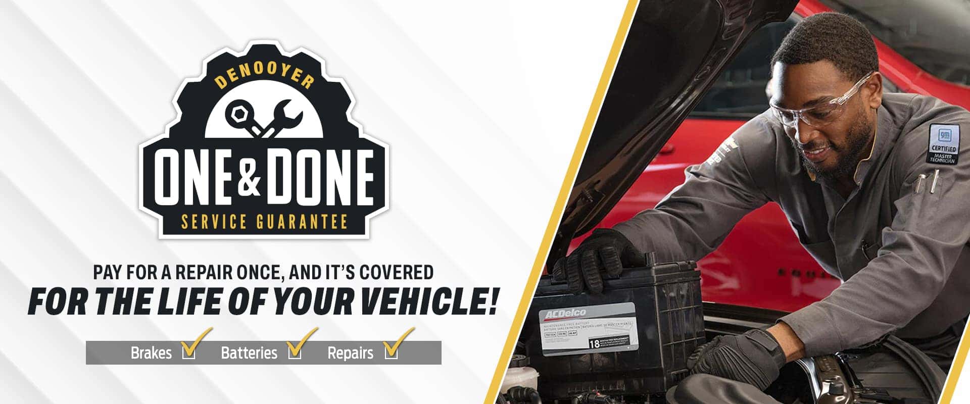 DeNooyer One and Done Service Coverage in Colonie, NY