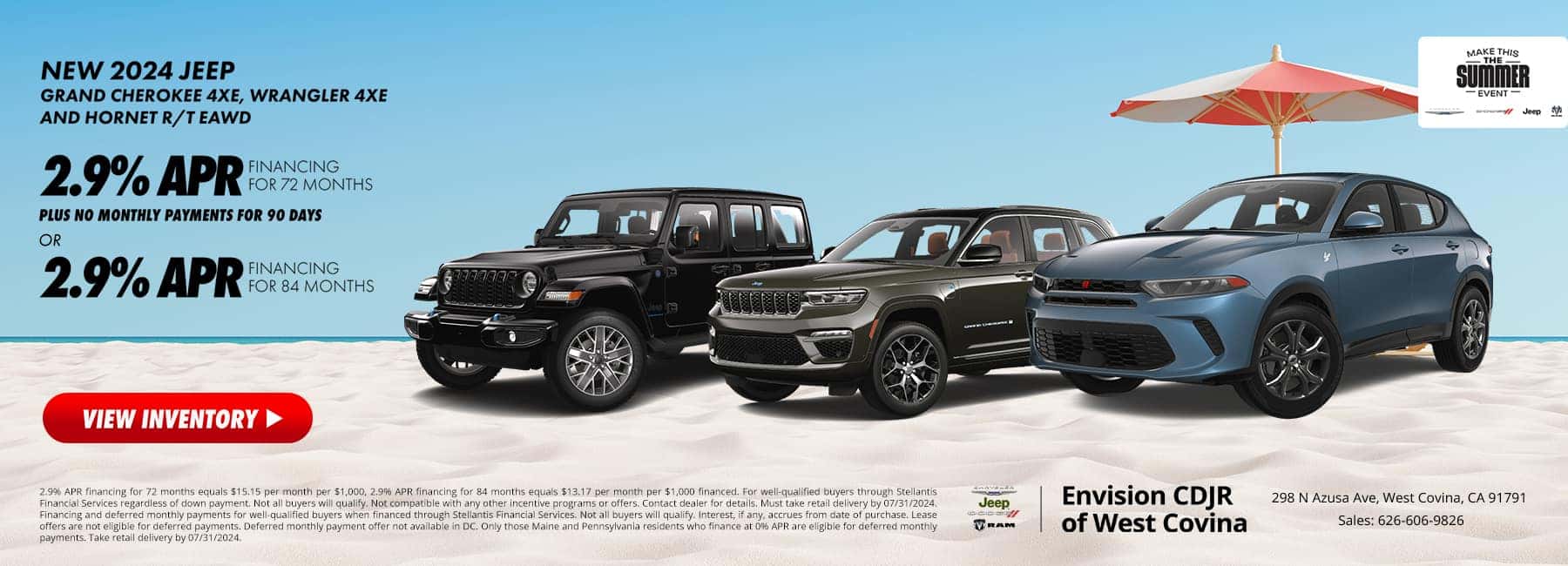 Welcome to Envision CDJR West Covina