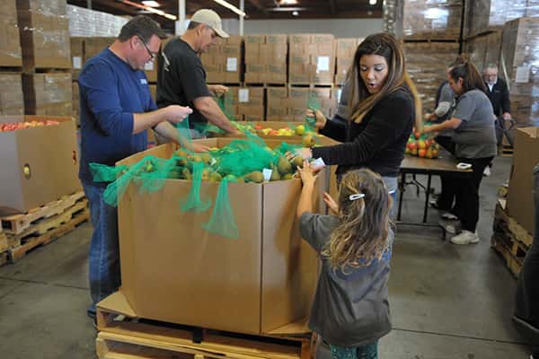 Fletcher Jones Automotive Group Volunteers at OC Food Bank