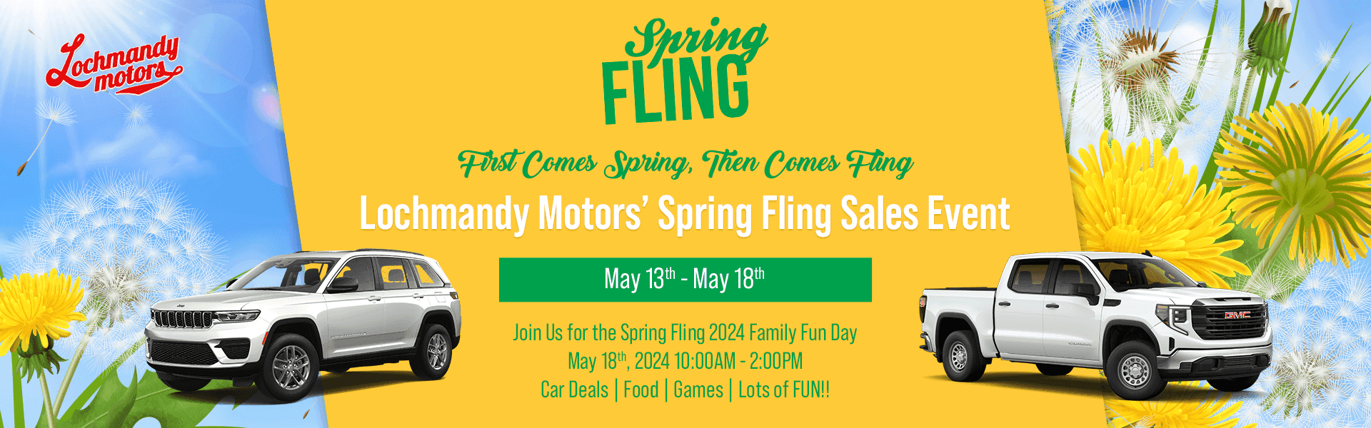 Spring Fling 2024 | Lochmandy Motor Sales INC