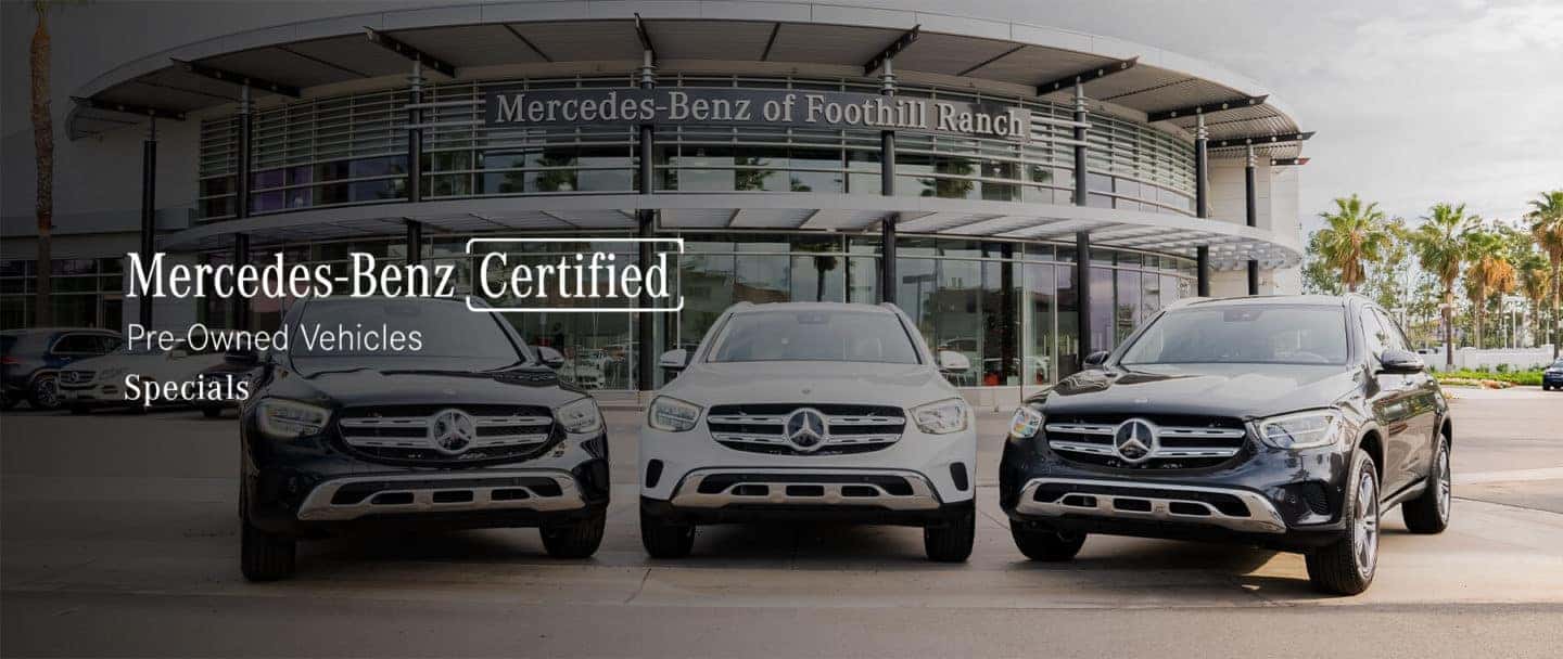 Certified Pre-Owned Mercedes-Benz Specials | Lake Forest, CA