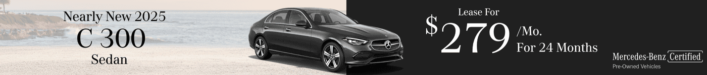 Nearly-New Mercedes-Benz Vehicles for Sale in Laguna Niguel, CA