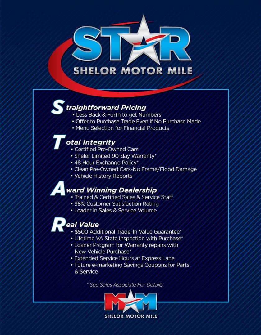 Star Program | Motor Mile Kia in Christiansburg