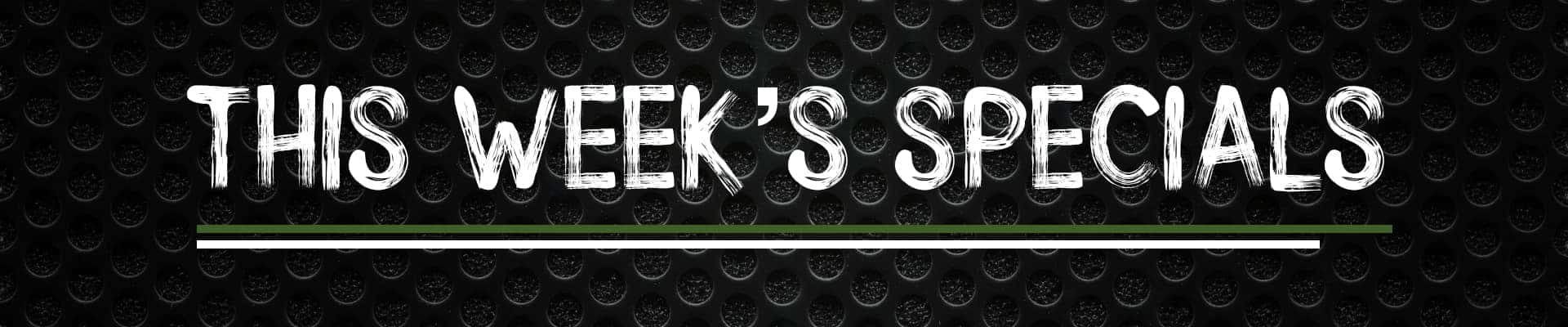 This Week's Specials | Olympia Jeep