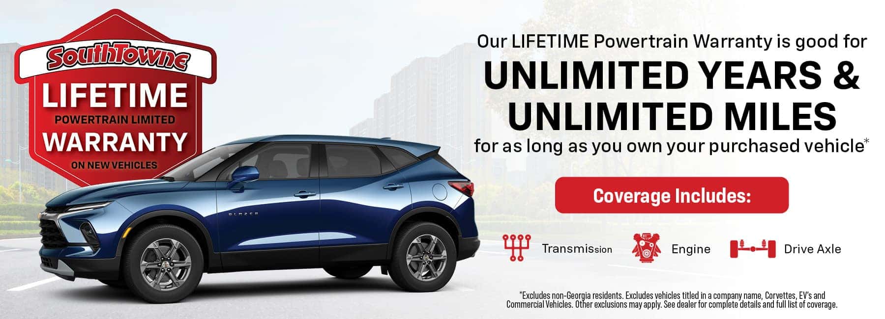 Lifetime Powertrain Warranty | Southtowne Chevrolet Buick GMC
