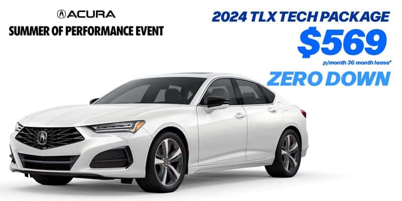 2024 Acura TLX Technology Package Lease Zero Down - Sunnyside Acura